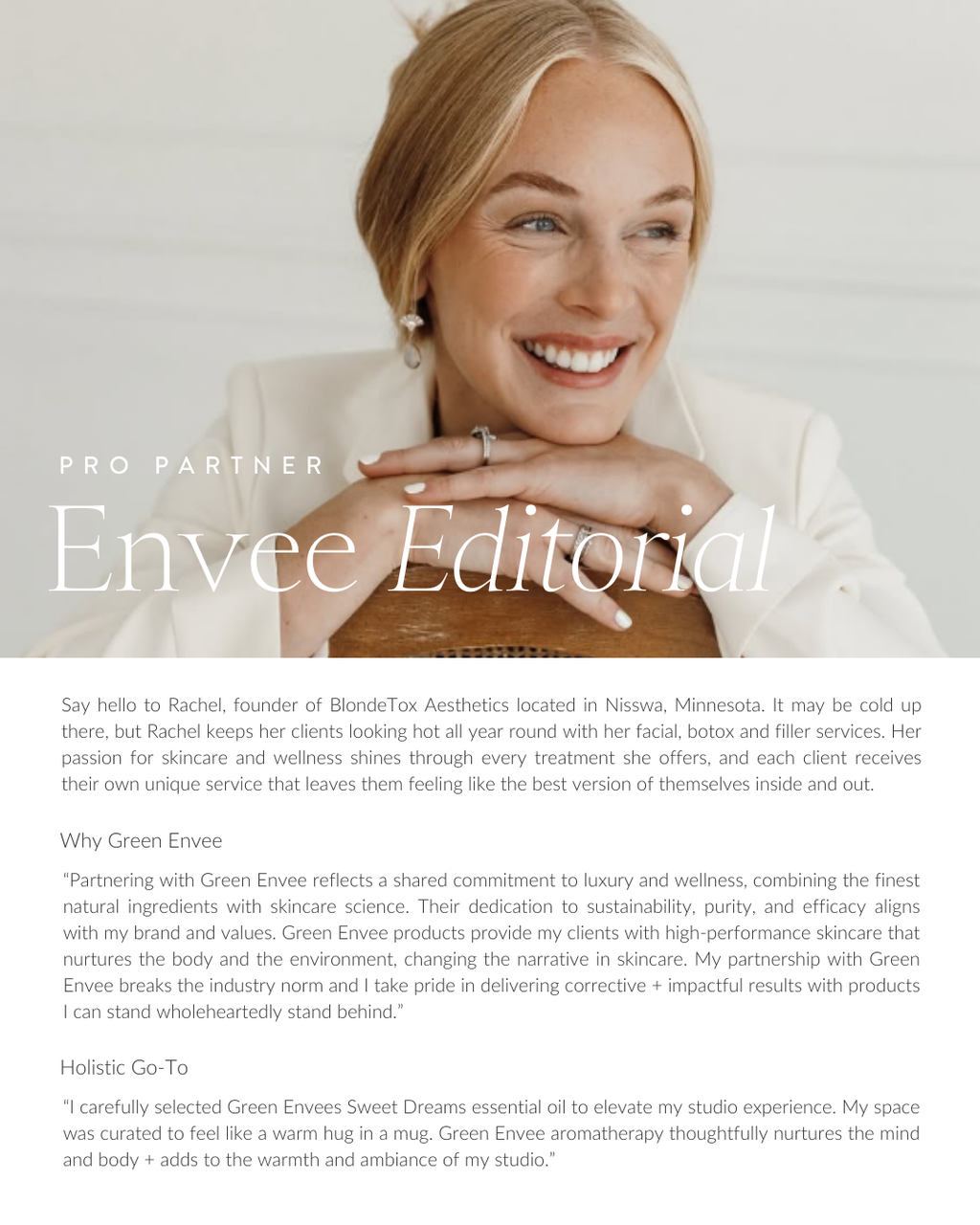 Envee Editorial – Green Envee Retail